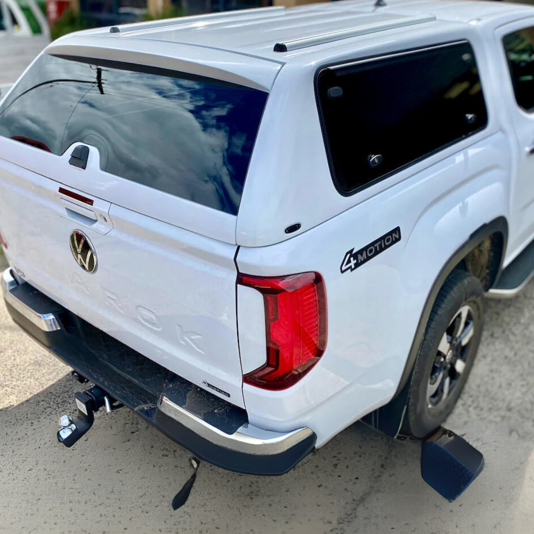VW Amarok 2023+ Dual Cab Canopy – Lift-Up Side & Front Windows, Rear D ...