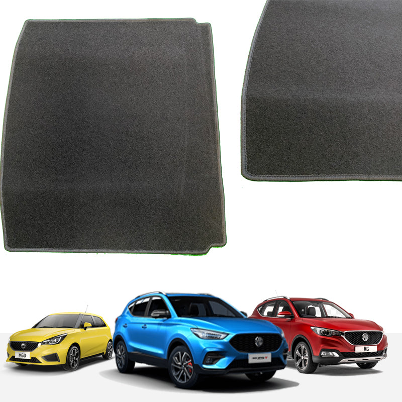 MG ZS, MG ZST, MG ZSEV Genuine Boot Mat (CARPET) - Black With Logo ...